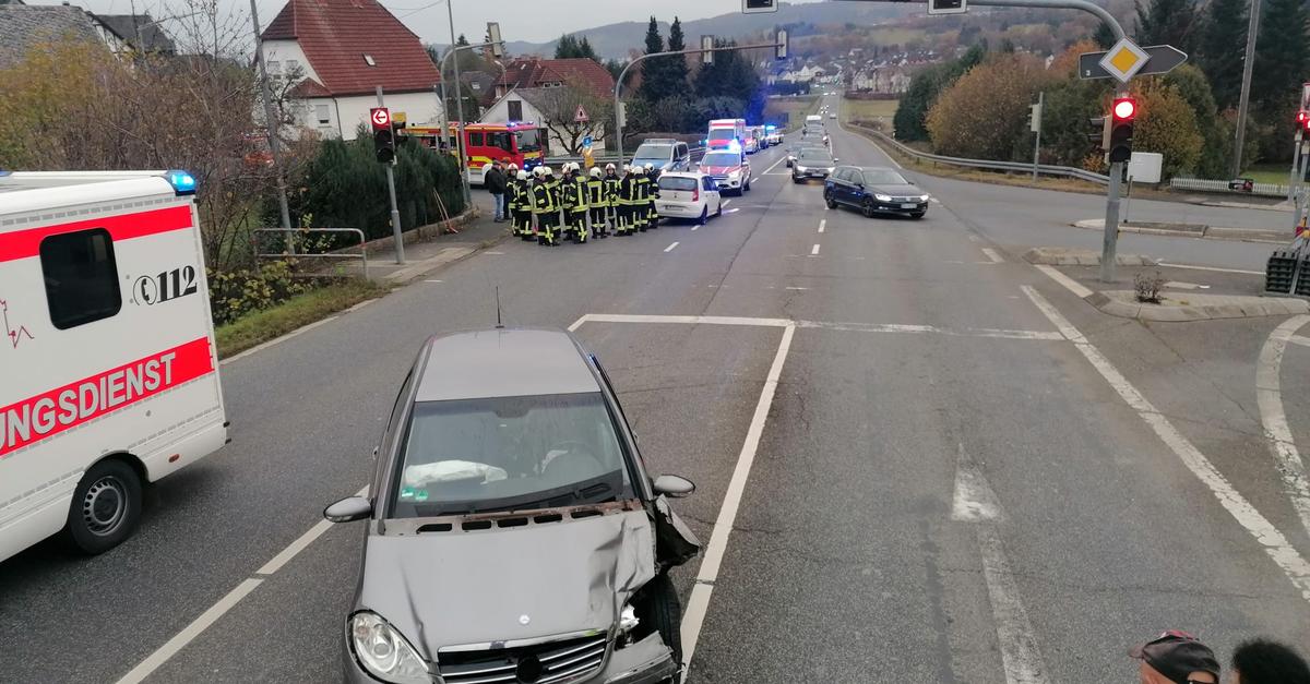 Fünf Verletzte bei Unfall in Haiger
